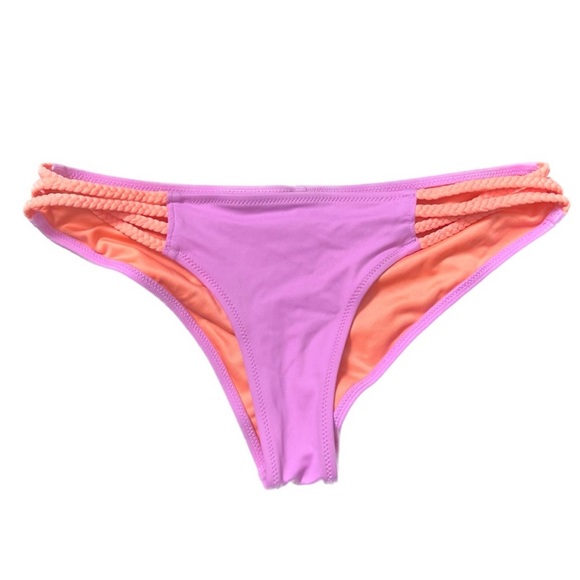 Victoria's Secret | Swim | Victorias Secret Braided Hip Colorblock Swim ...